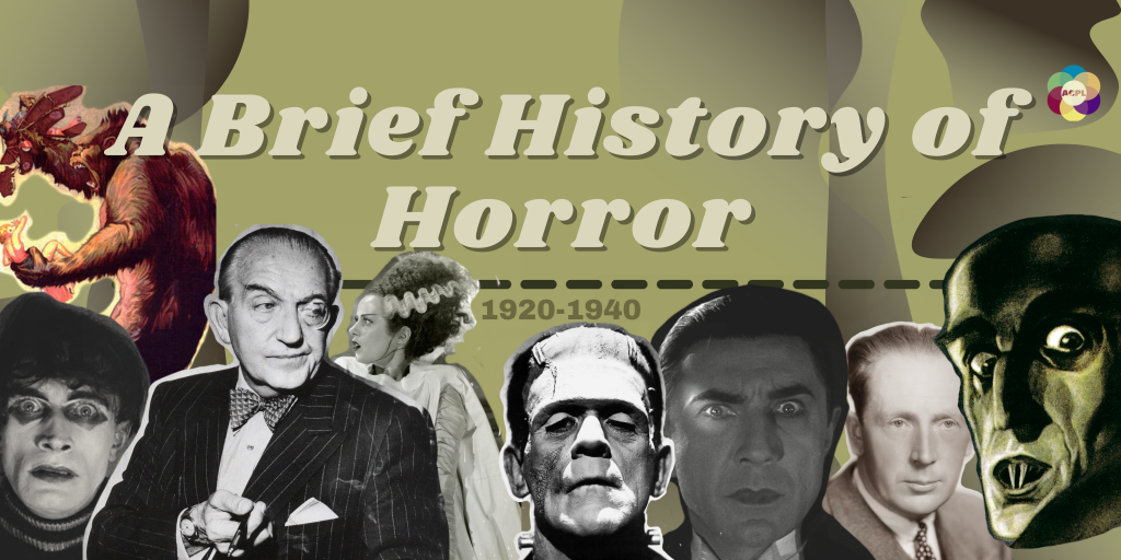 A Brief History of Horror Films: Pop Horror - Albany County Public Library