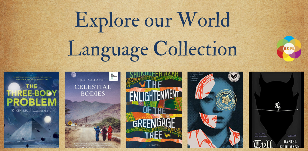 Explore our updated World Language collection! - Albany County Public ...